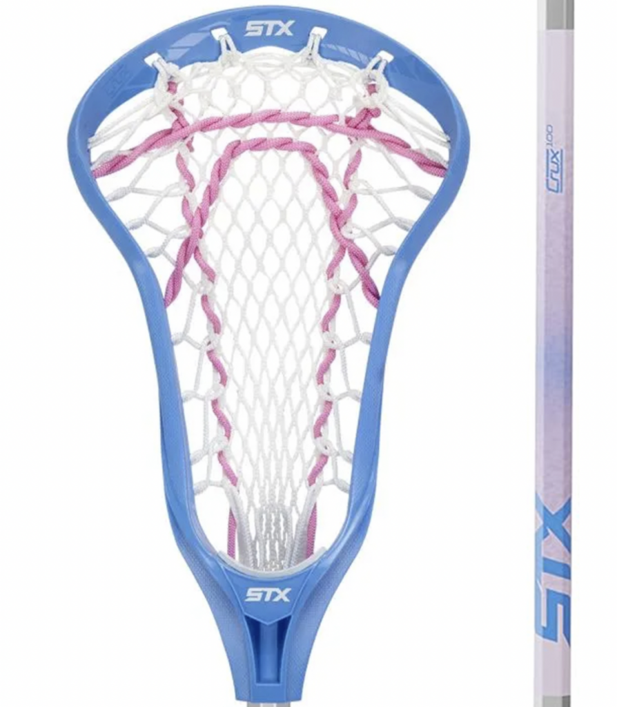 STX Crux 100 Complete Women's Lacrosse Stick - TeamLAX Plus