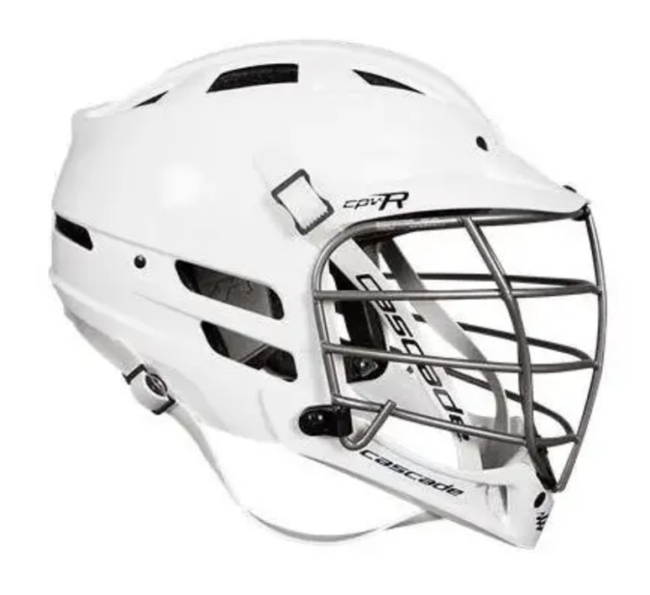 Cascade CPV-R Youth Helmet (White) - TeamLAX Plus
