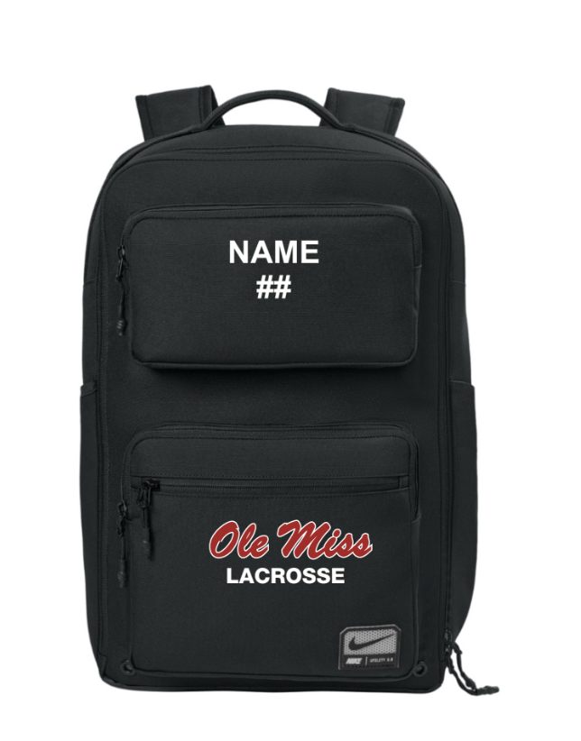 Ole Miss Lacrosse Nike Backpack - TeamLAX Plus