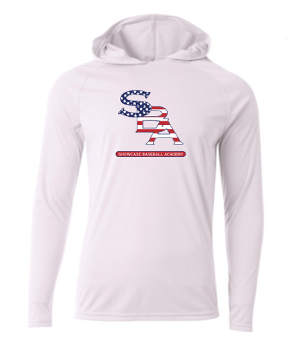 SBA Baseball Lightweight Hood (White) - TeamLAX Plus