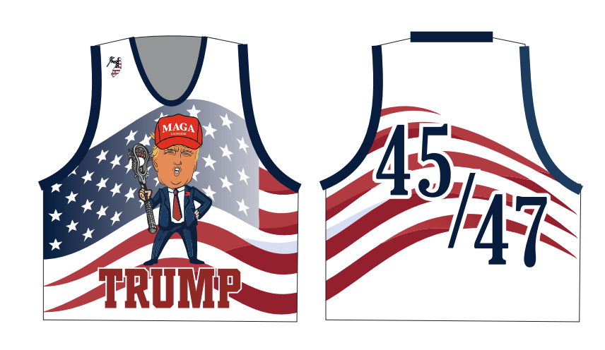 Trump Lacrosse Reversible Pinnie - TeamLAX Plus