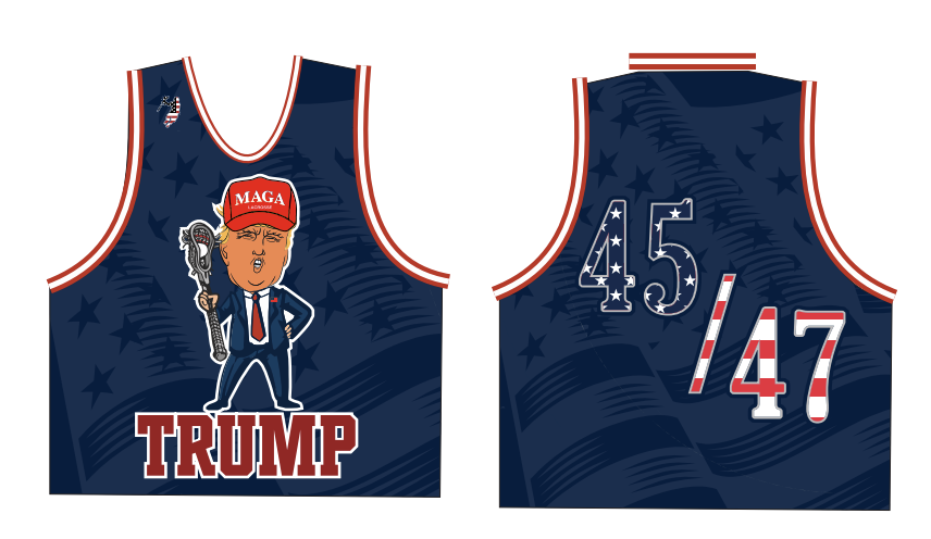 Trump Lacrosse Reversible Pinnie - TeamLAX Plus